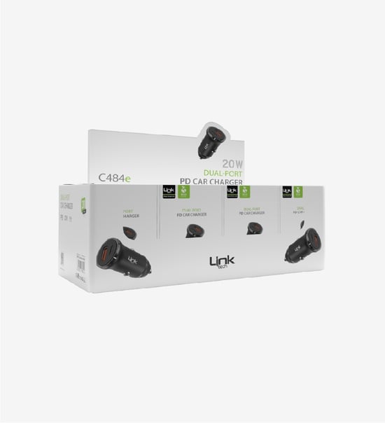 Linktech C484 Type-c Araç Şarj Başlığı 20 W LİN 4048