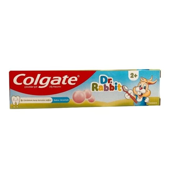 Colgate Dr. Rabbit Çocuk Diş Macunu 2+ Sakız Aromalı 50 ml