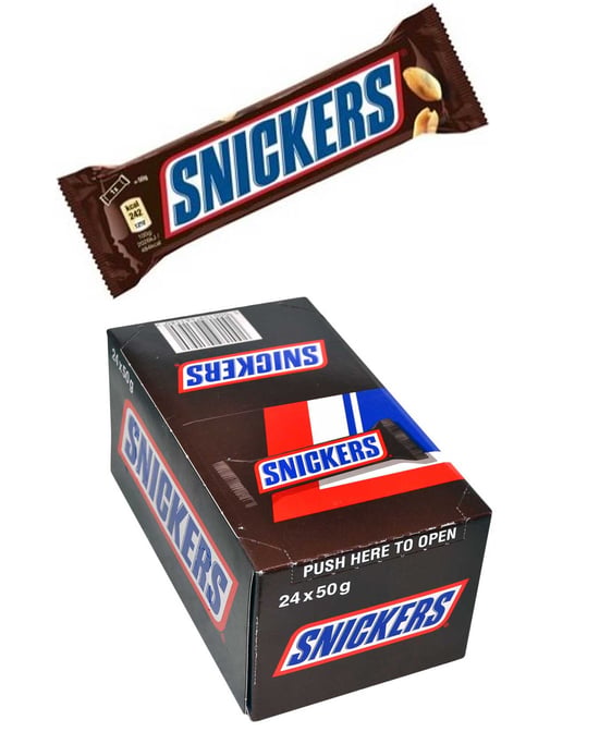 Snickers Çikolata 50 gr x 24'lü Kutu