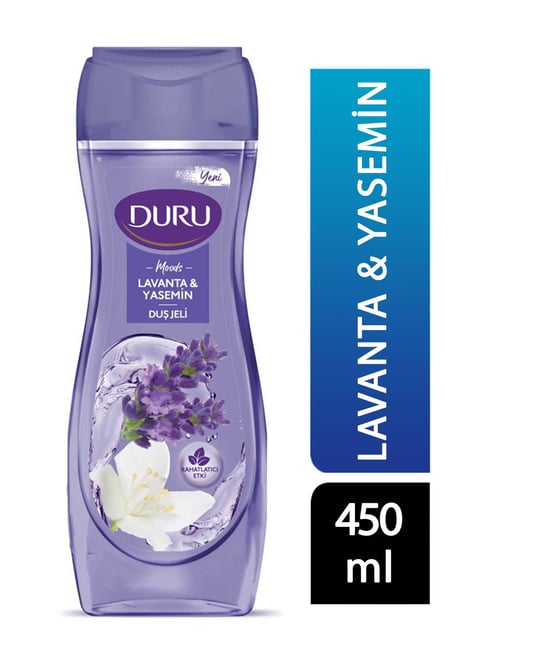 Duru Duş Jeli 450 ml Lavanta & Yasemin