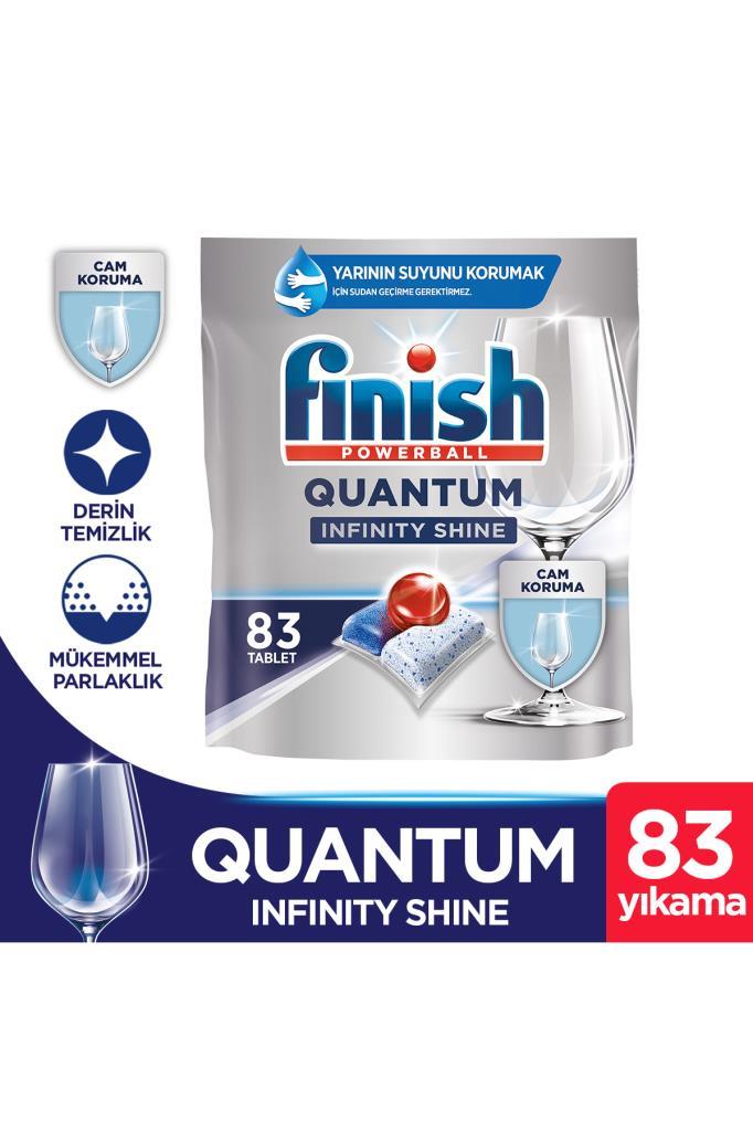 Finish Quantum Infinity Shine 83 Kapsül Bulaşık Makinesi Deterjanı ...