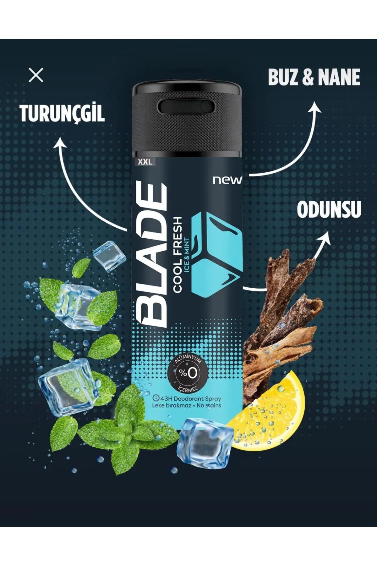 Blade Cool Fresh Erkek Deodorant 150 ml & Parfüm 70 ml Seti