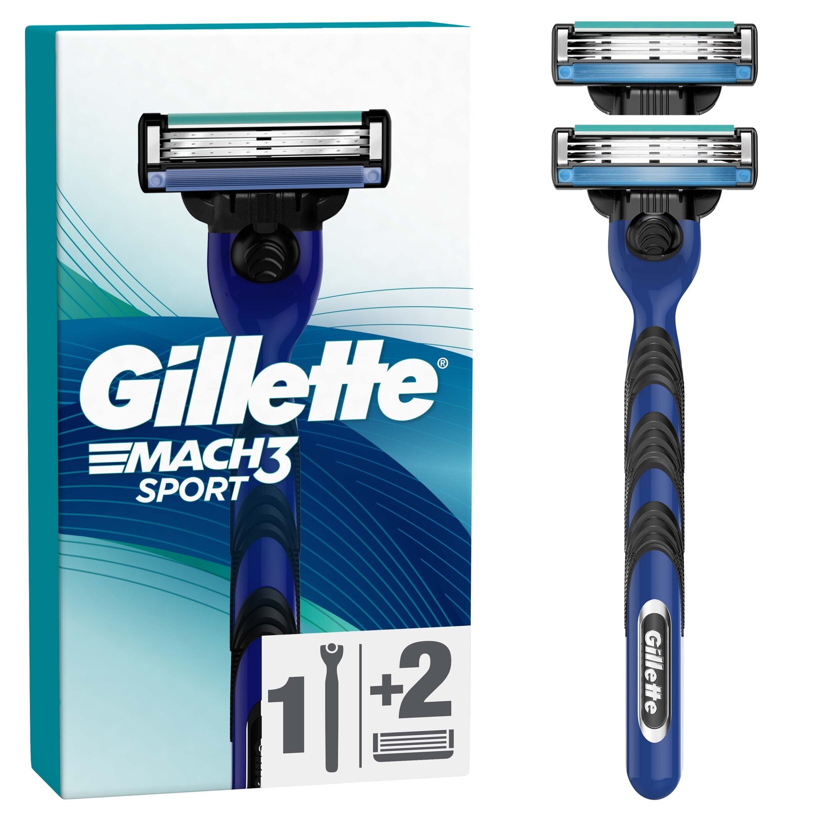 Gillette Mach3 Start Tıraş Makinesi 2 Yedekli