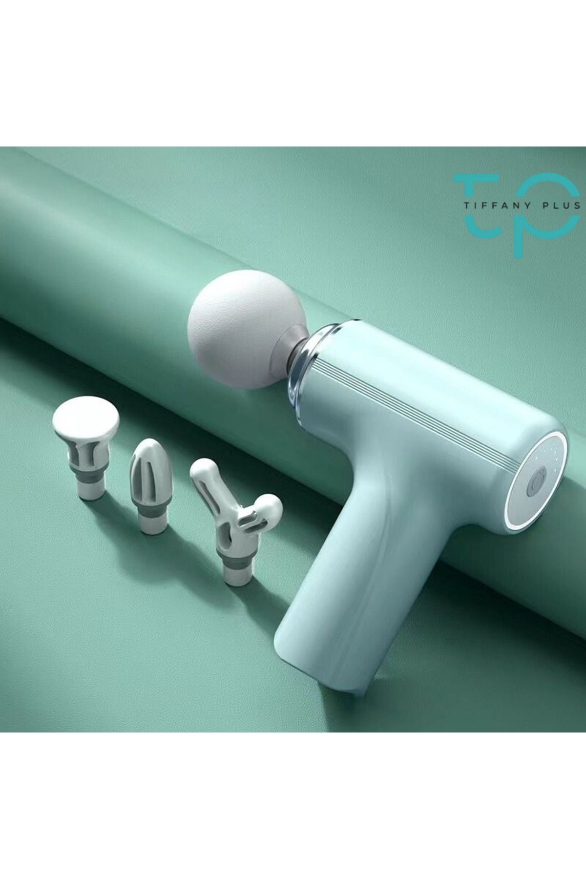 Tiffany Masaj Tabancası Sporcu Masaj Aleti 6mm 4 Farklı Başlık Şarjlı ...